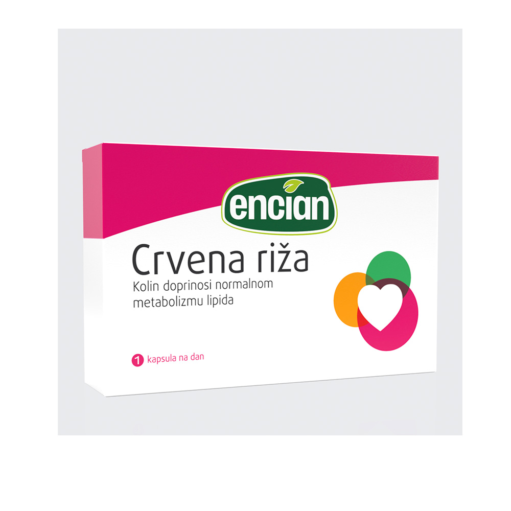Encian Crvena riža 30 kapsula - ONLINE LJEKARNA