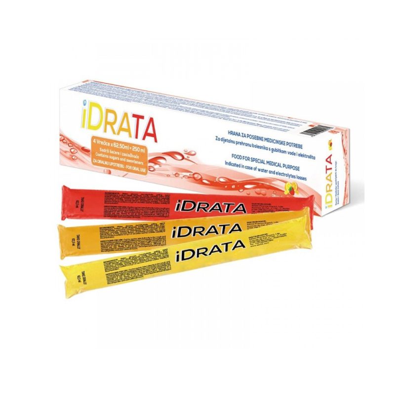 Idrata 4 vrećice x 62,50 ml - ONLINE LJEKARNA