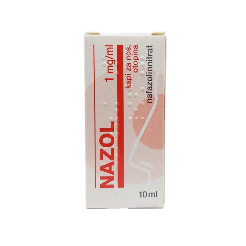 NAZOL N KAPI ZA ODRASLE - ONLINE LJEKARNA