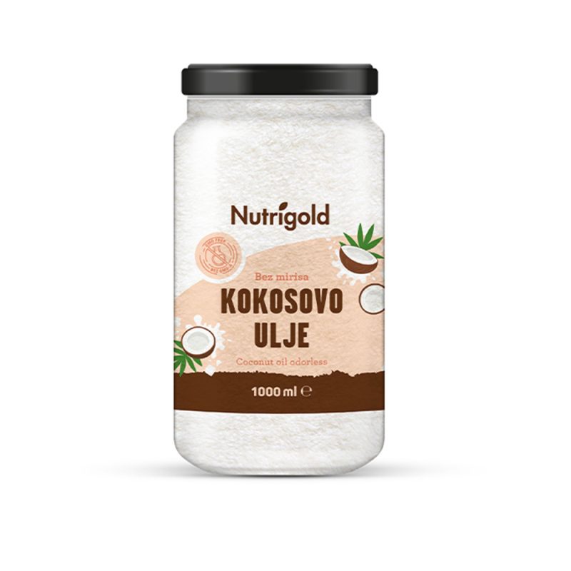 Tvornica zdrave hrane Kokosovo ulje bez mirisa 1000 ml - ONLINE LJEKARNA